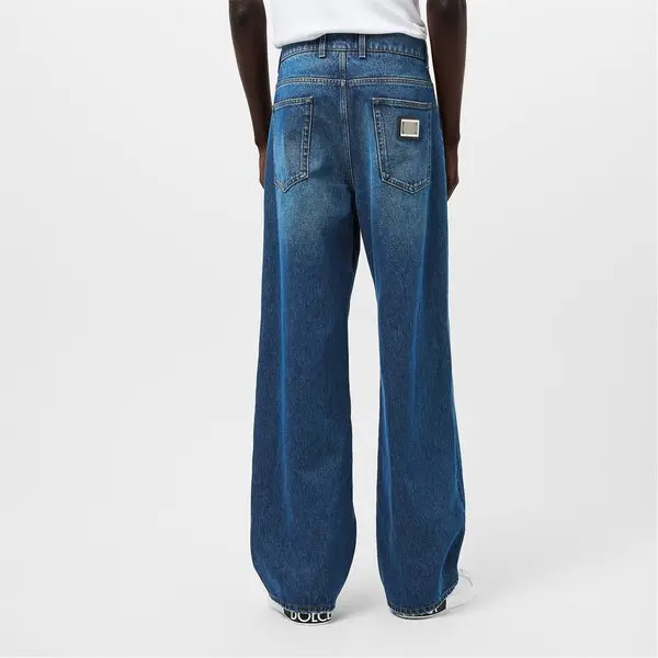 Dolce & Gabbana Relaxed Straight Leg Jeans