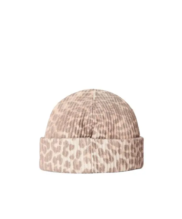 GANNI Leopard Beanie