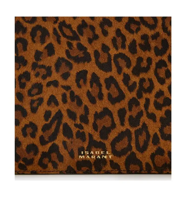 Isabel Marant Étoile Leopard Print Flat Pouch