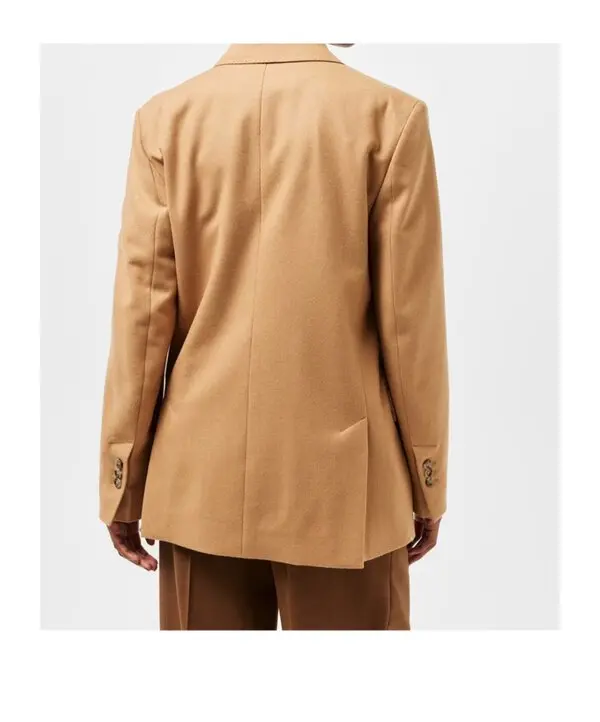 AMI Paris Tailored Fit Textured Blazer