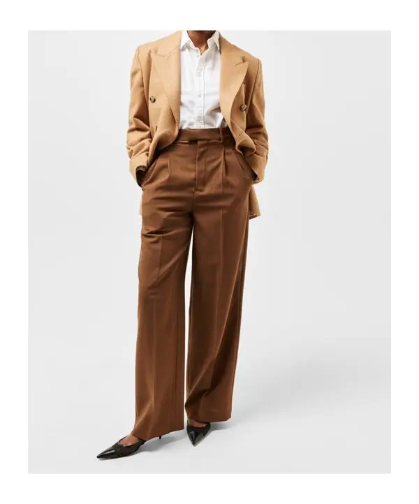 AMI Paris Tailored Fit Textured Blazer