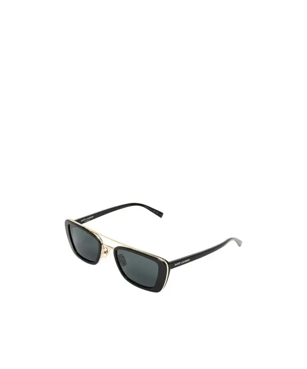 Saint Laurent Rectangle Sunglasses - Green