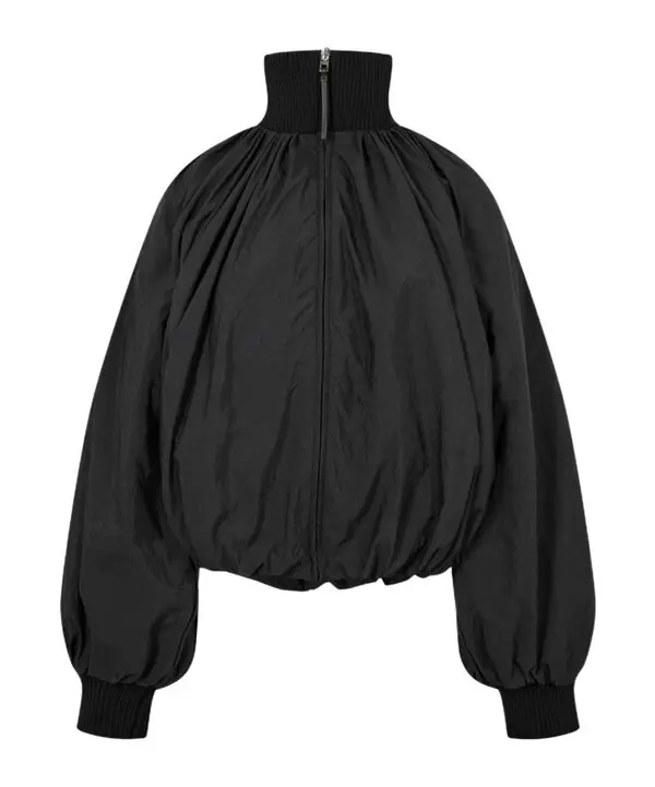 Jacquemus High Neck Zip-up Bomber Jacket