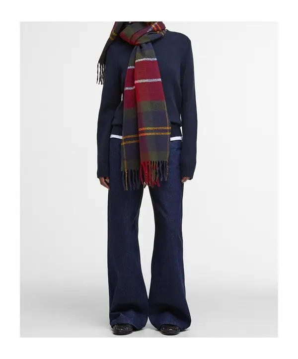 Barbour Plaid Scarf