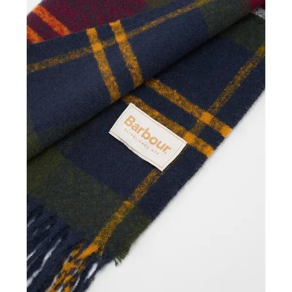 Barbour Plaid Scarf