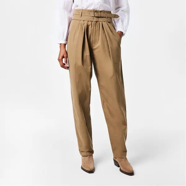 Isabel Marant Étoile Wide-leg Belted Trousers