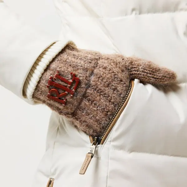 Ralph Lauren Logo Detail Gloves