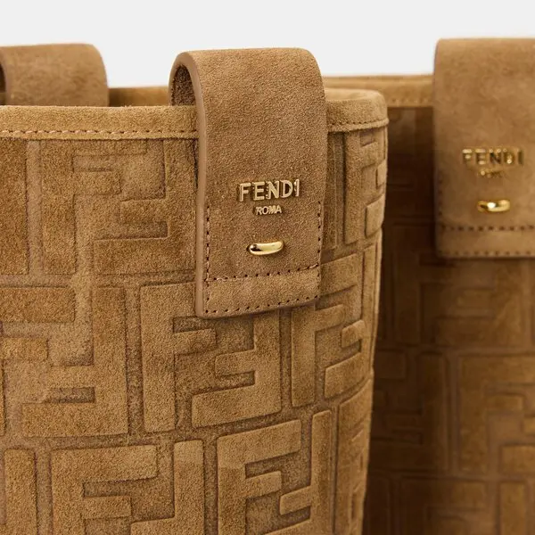 Fendi Suede Filo Knee High Boots