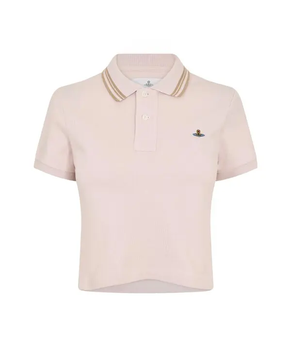 VIVIENNE WESTWOOD Short-sleeved Polo Shirt - Pink