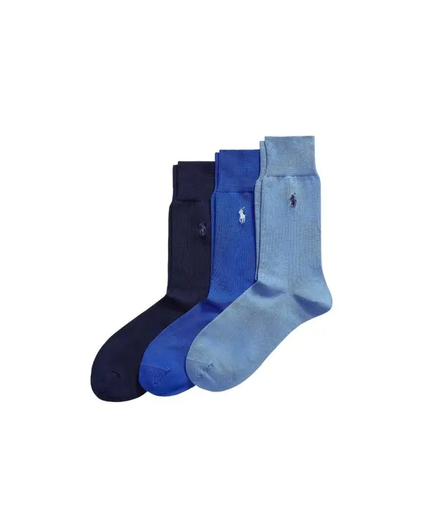 Polo Ralph Lauren Crew Socks Pack Of Three