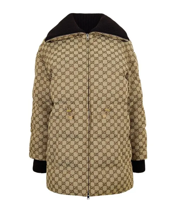 Gucci Canvas Bomber Jacket