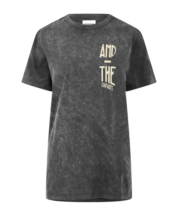 Isabel Marant Étoile Logo Print Crewneck T-shirt