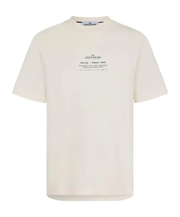 Stone Island Logo Short-sleeved T-shirt