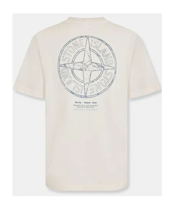 Stone Island Logo Short-sleeved T-shirt