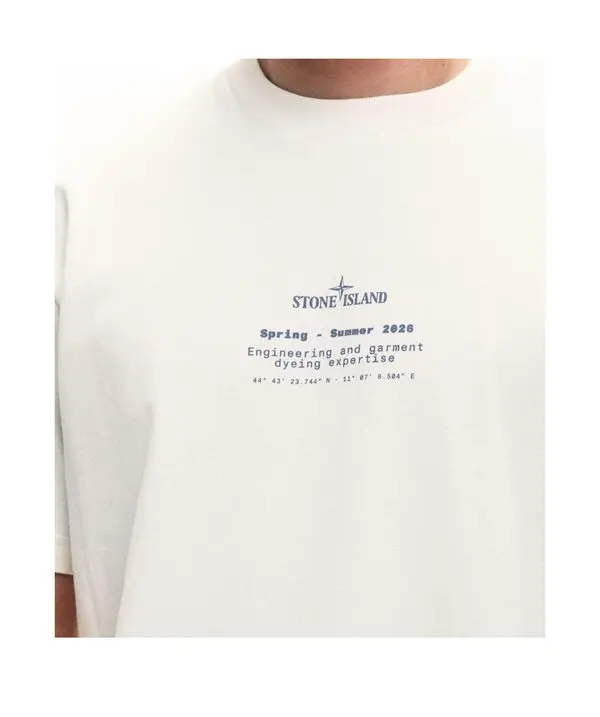 Stone Island Logo Short-sleeved T-shirt