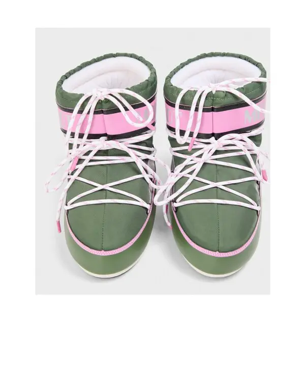 Moon Boot Color-blocked Nylon Snow Boots