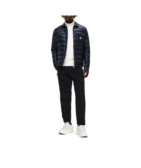 Moncler Quilted Down Shirt Jacket