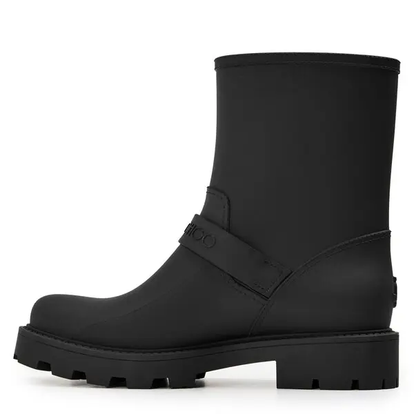 JIMMY CHOO Buckled Ankle Boots