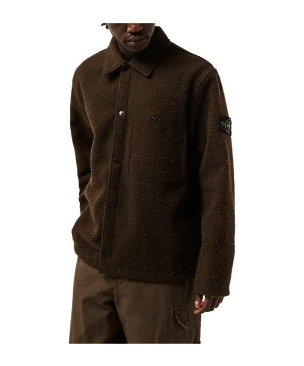 Stone Island Wool Overshirt