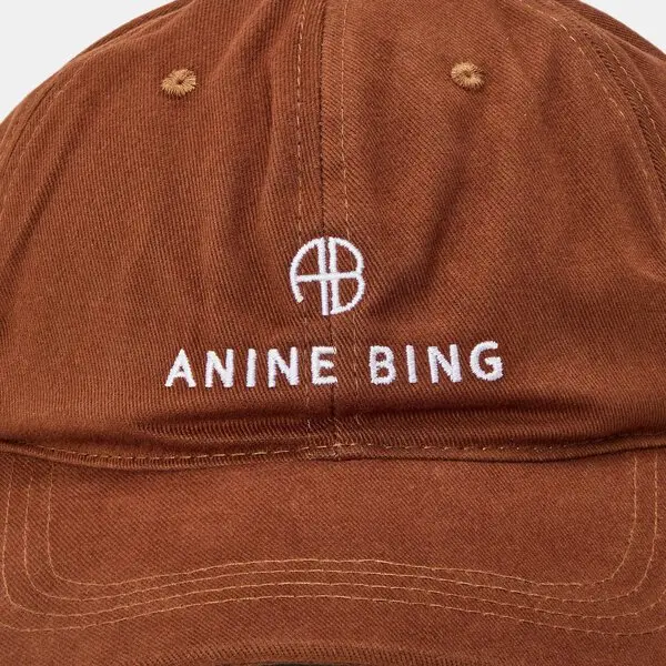 ANINE BING Solid Color Baseball Cap