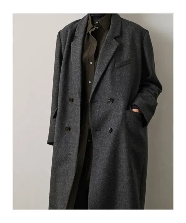 Soeur Double-breasted Long Sleeve Coat