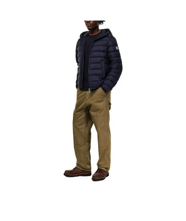 Moncler Quilted Down Hooded Jacket