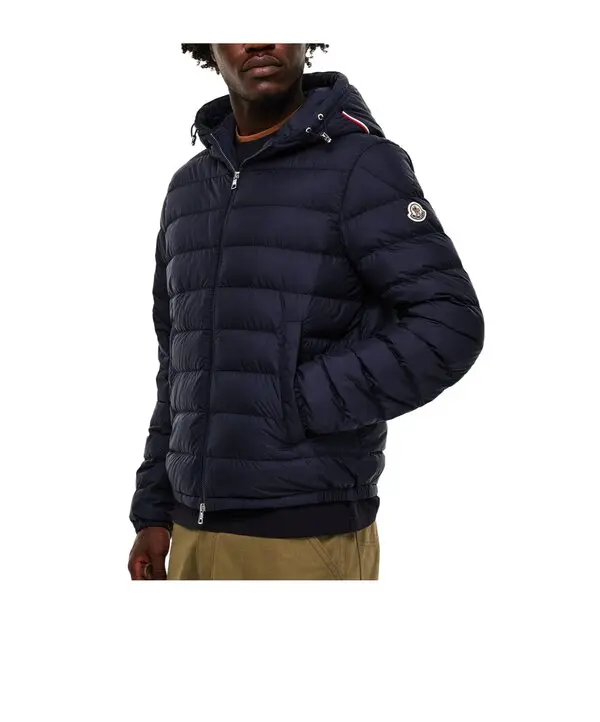 Moncler Quilted Down Hooded Jacket
