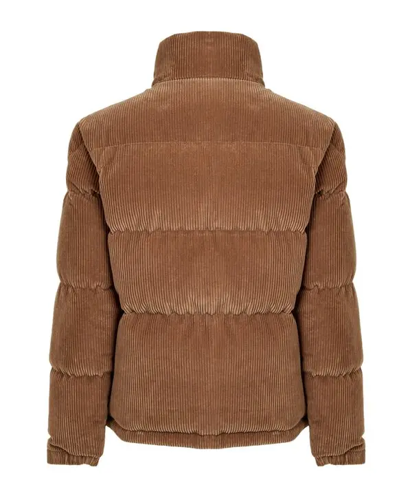 Moncler Corduroy Quilted Down Jacket