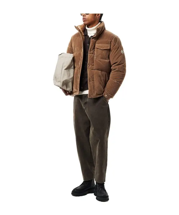 Moncler Corduroy Quilted Down Jacket