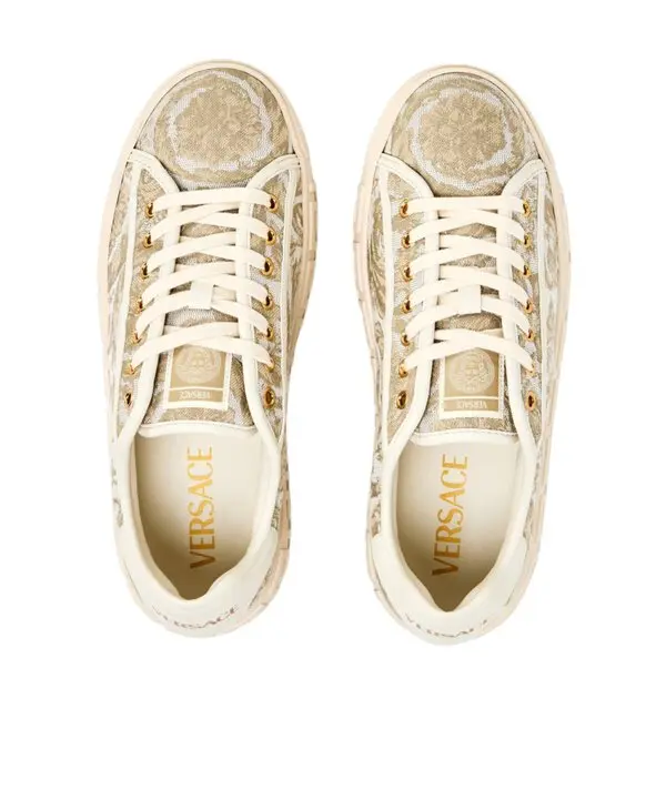 Versace Patterned Low-top Trainers