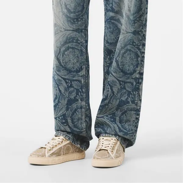 Versace Patterned Low-top Trainers