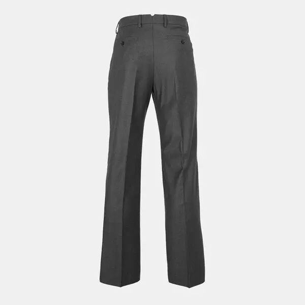 AMI Paris Straight Leg Trousers With Side Pockets