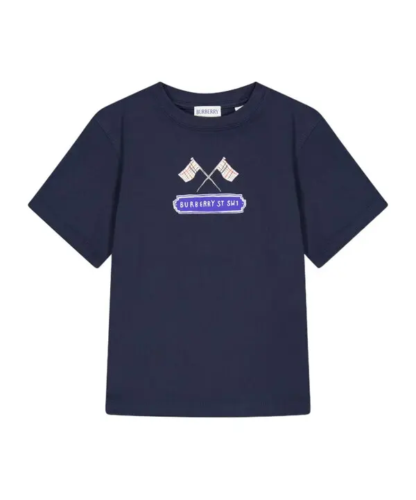 Burberry Printed T-shirt - Black