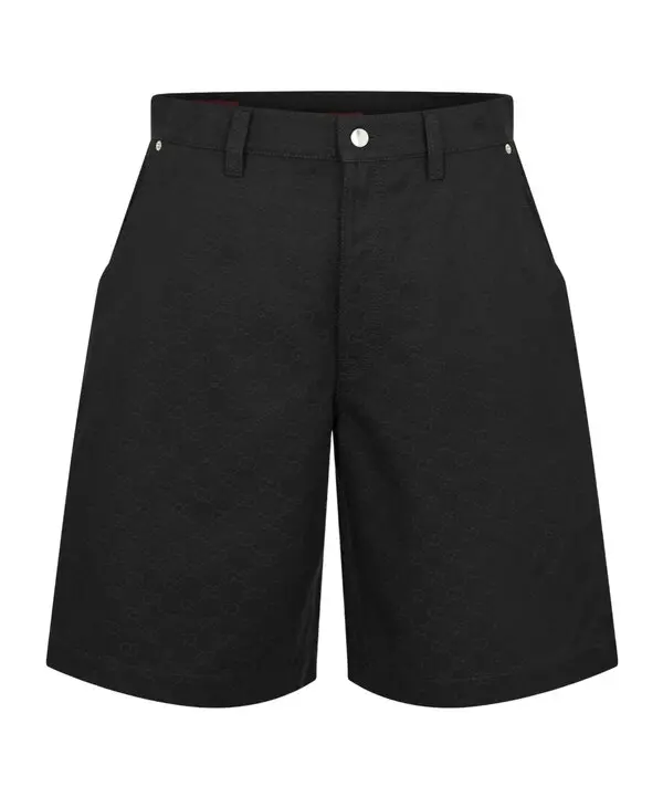 Gucci Jacquard Denim Shorts