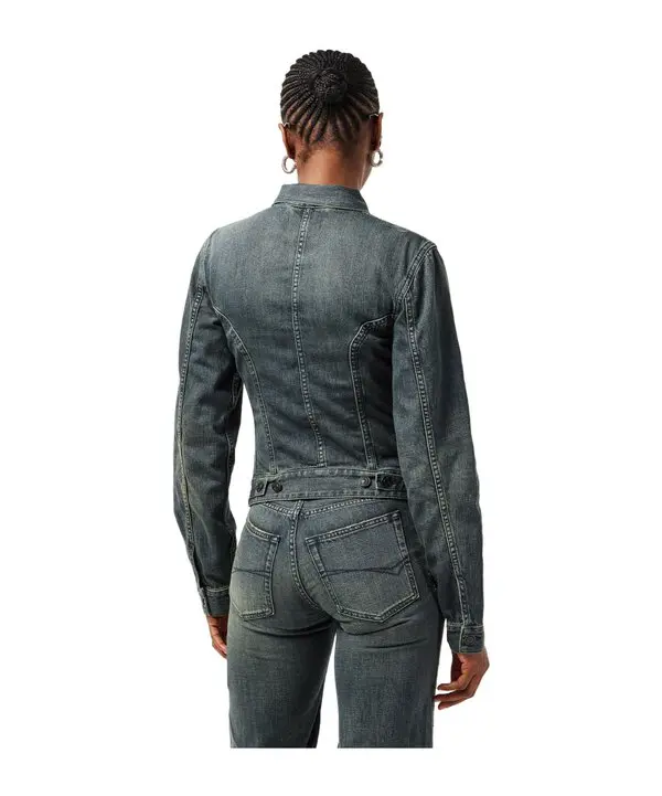 Balenciaga Corseted Denim Jacket