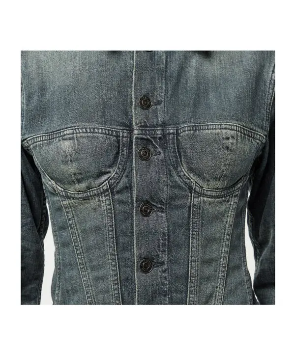 Balenciaga Corseted Denim Jacket