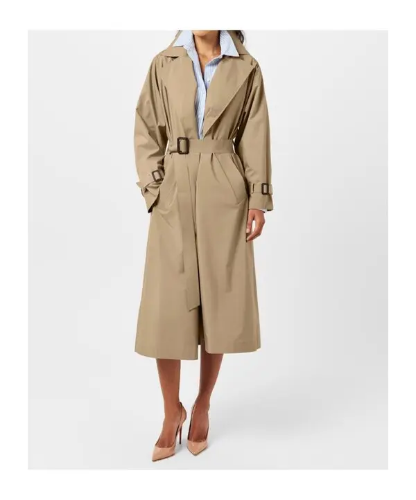 Max Mara Water-repellent Double-breasted Trench Coat - Nude