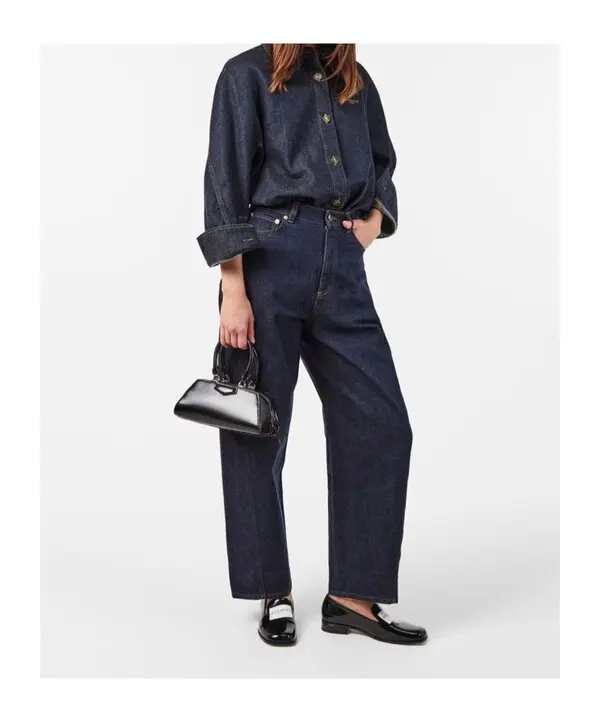 Givenchy Long-sleeve Denim Overshirt - Black