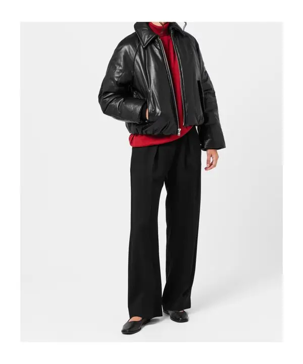 Polo Ralph Lauren Leather Bomber Jacket