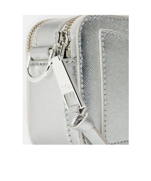 Marc Jacobs Silver Trendy Single Shoulder Bag - White