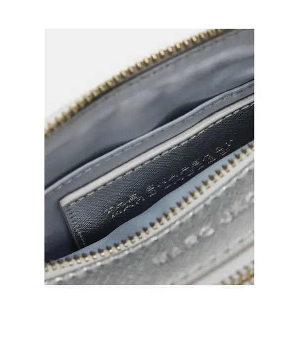 Marc Jacobs Silver Trendy Single Shoulder Bag - White