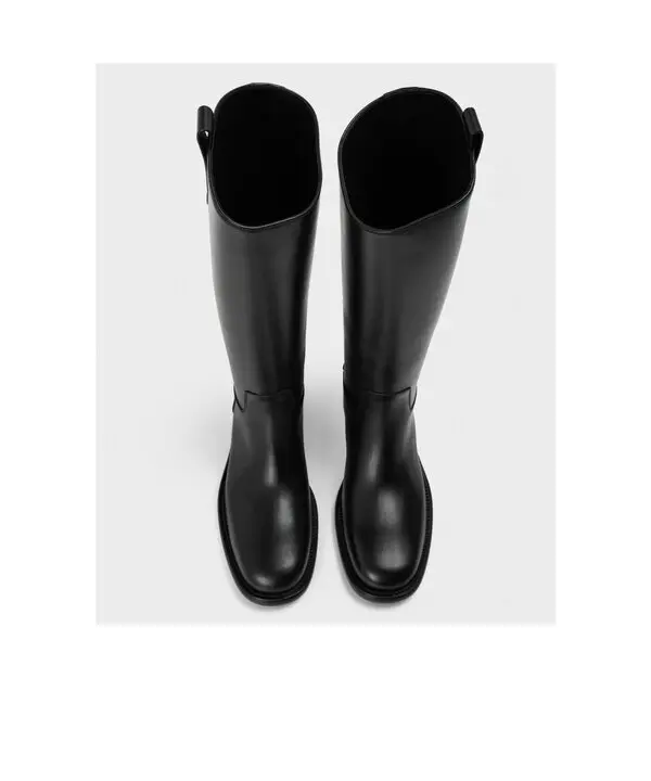 Burberry Burb Cavalier Biker Boots