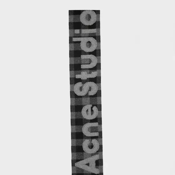 Acne Studios Plaid Scarf