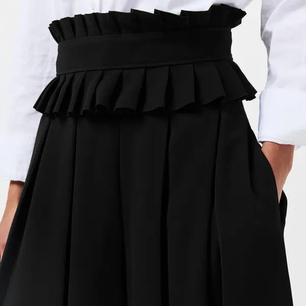Max Mara Pleated Midi Skirt