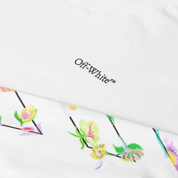 Off-White Printed Long Sleeve Top