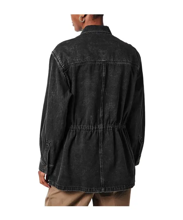 Isabel Marant Étoile Washed Lapel Denim Coat