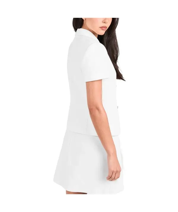 Versace Structured Short-sleeve Blazer