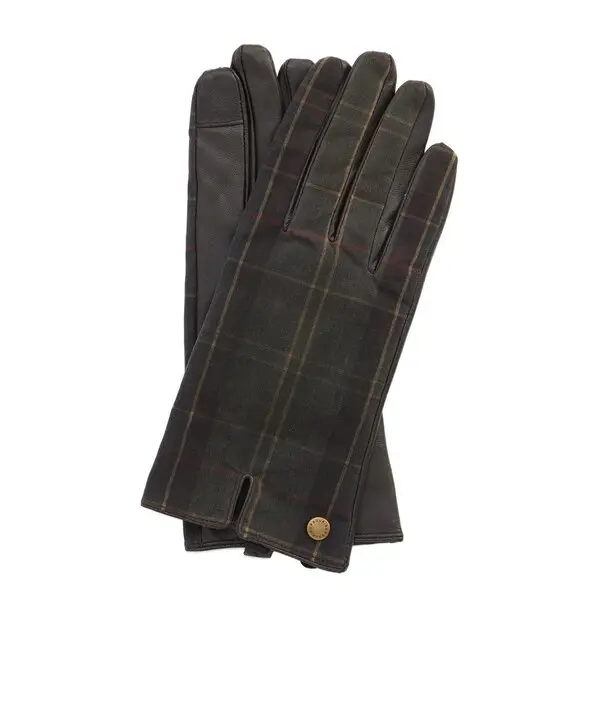 Barbour Scarlet Tartan Gloves