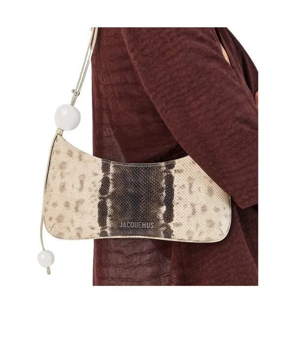 Jacquemus Printed Leather Shoulder Bag