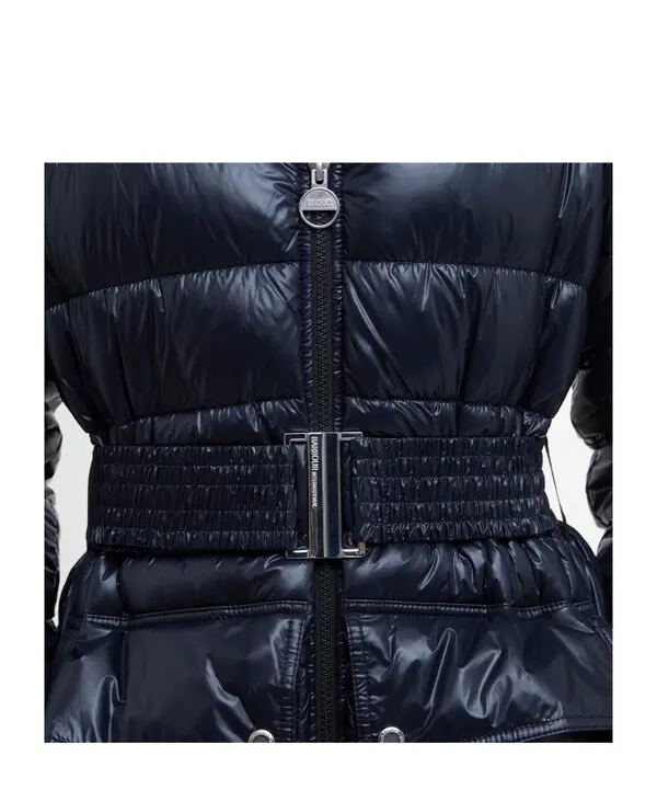 Barbour Long-sleeved Quilted Cotton Coat